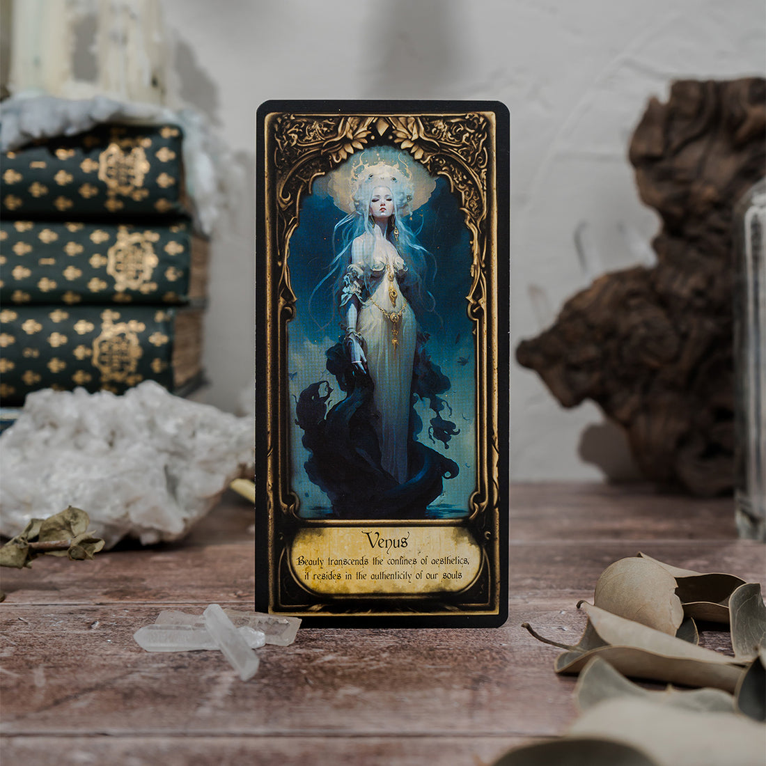 Obsidian Veil Oracle Deck | Divine Feminine Shadow Work Tool | Erethereal