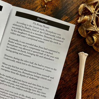 Obsidian Veil Oracle Deck | Erethereal